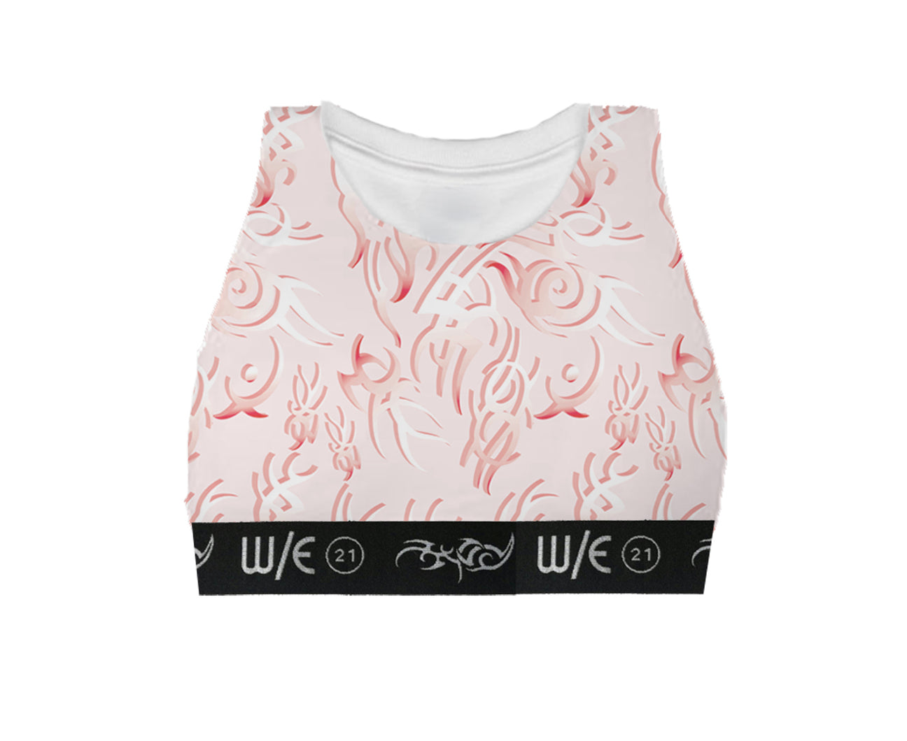Pink Tribal Sports Bra – Whatever 21